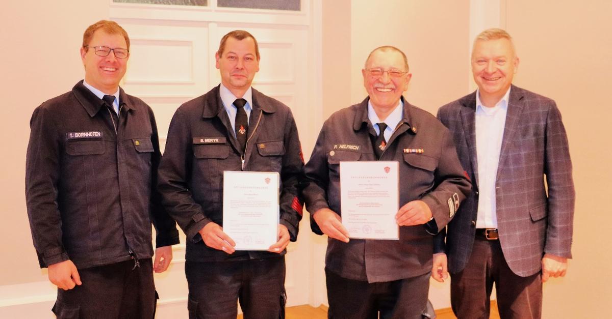 Wehrführer von Klein-Rohrheim verabschiedet