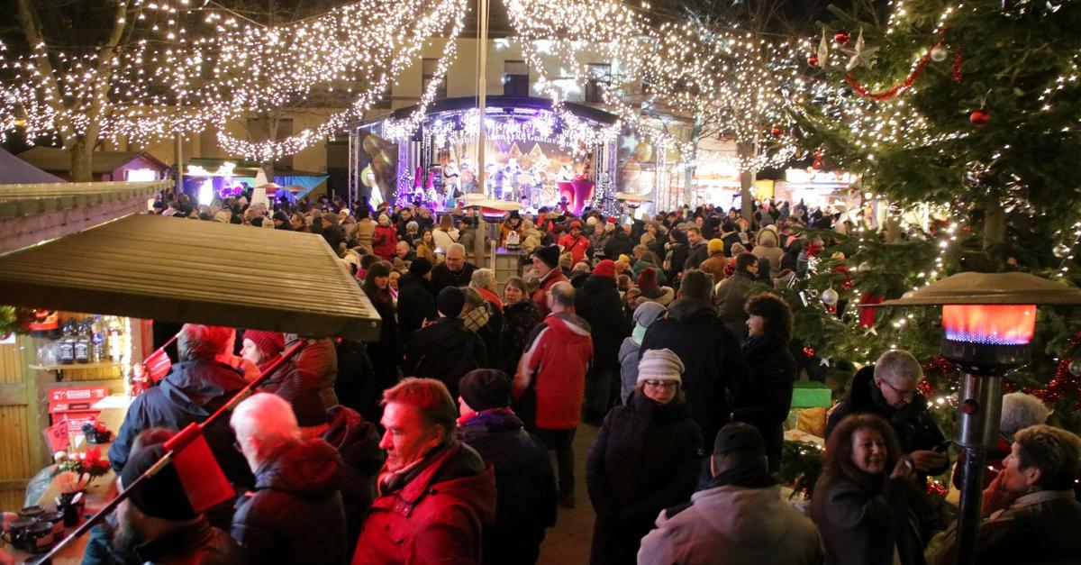 Stimmungsvoller Weihnachtsmarkt in Gustavsburg