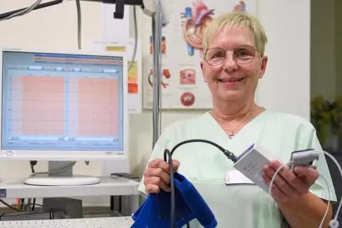 Die „Herzdame“ der Kreisklinik Groß-Gerau