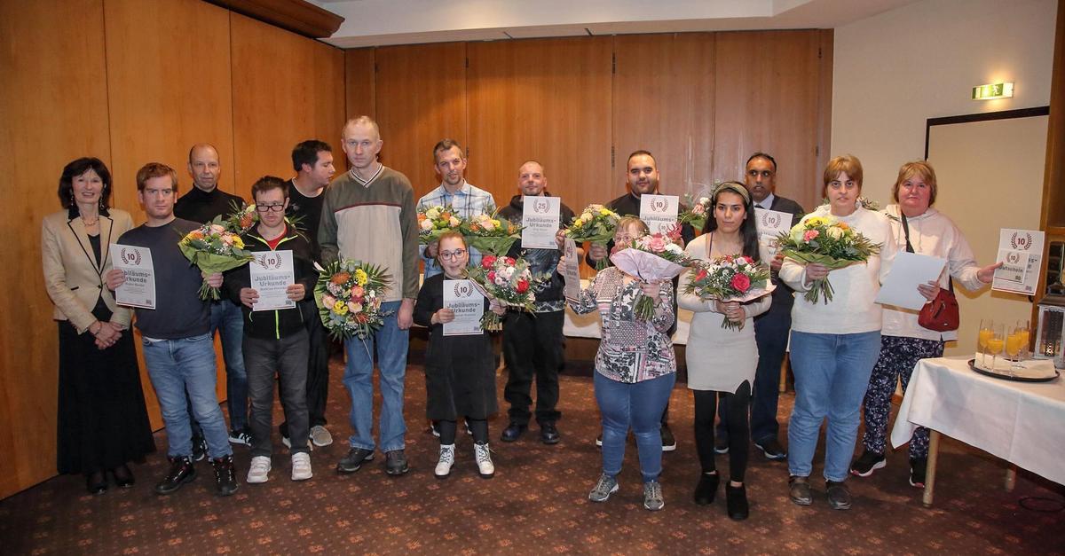 Viel Beifall für fleißige Mitarbeiter der WfB Rhein-Main