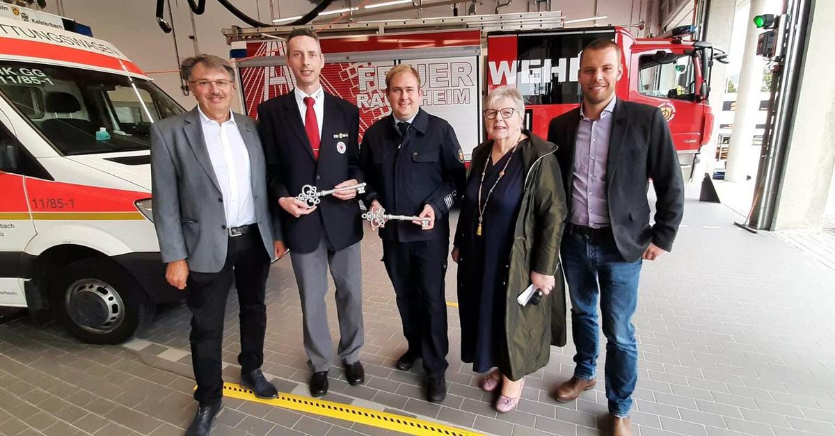 Raunheim: Feuerwehr und DRK unter einem Dach