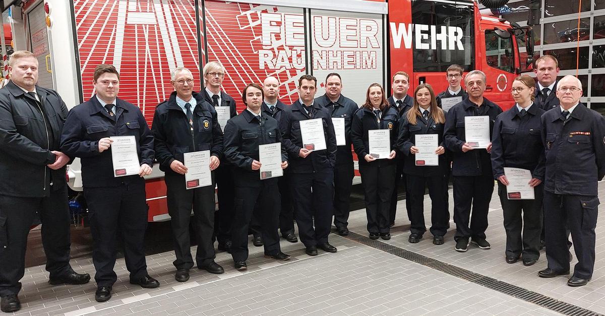 Feuerwehrjahr mit Einsatzrekord in Raunheim