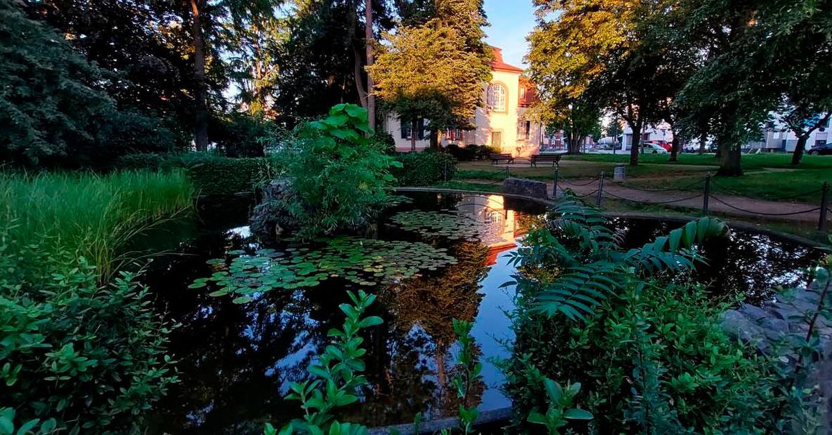 Ein Raunheimer Park wird zum Denkmal