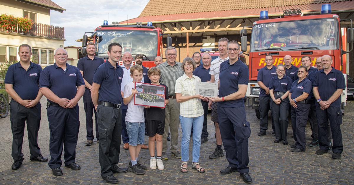 Arbeitsreiche Zeit für Feuerwehr Wolfskehlen in Scheunenwache