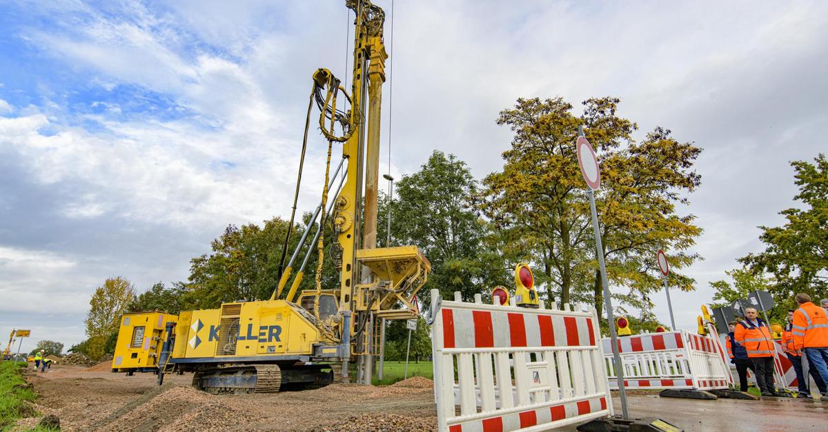 Freie Fahrt zwischen Leeheim und Geinsheim