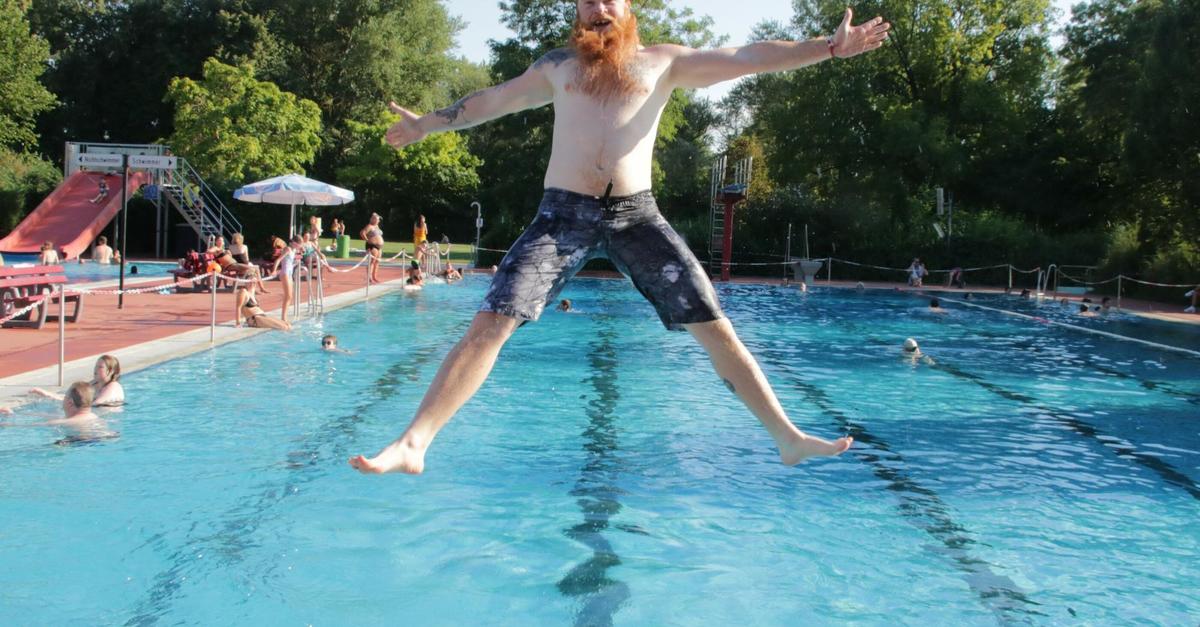 Jede Menge Grund zum Jubeln im Freibad