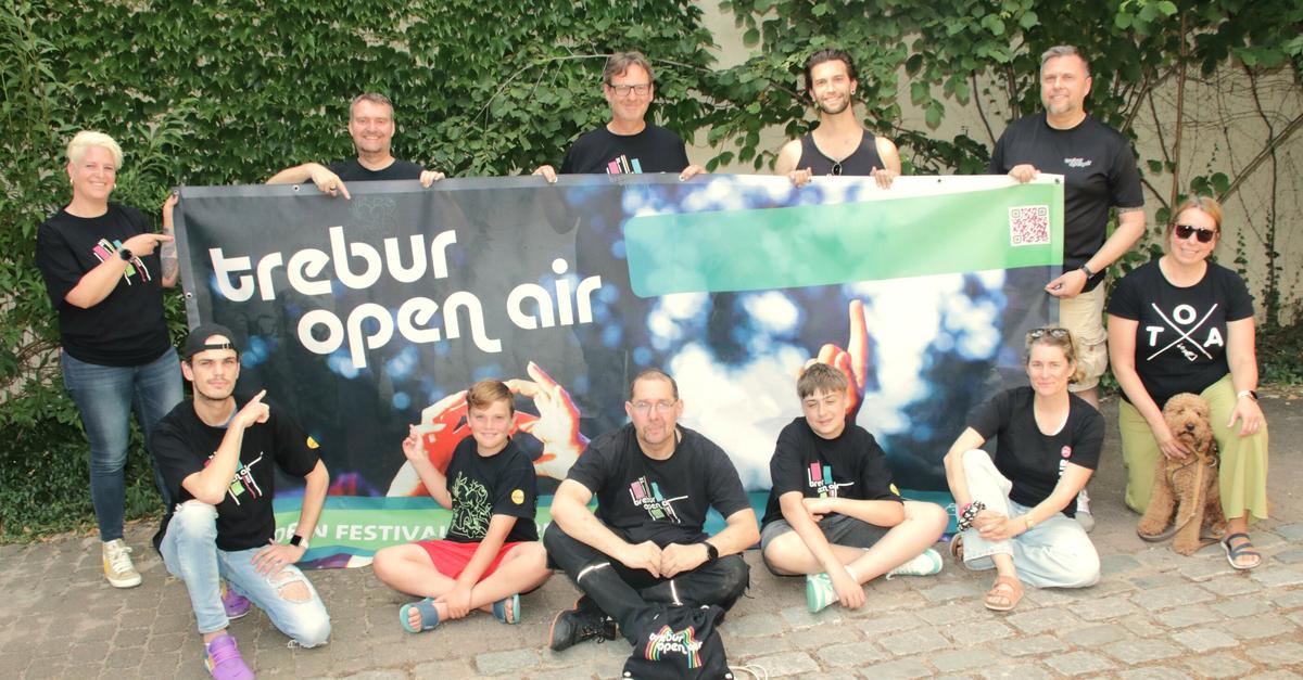 Wer sind die Helfer beim Trebur Open Air?
