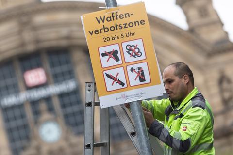 Warum eine Waffenverbotszone für Darmstadt kein Thema ist