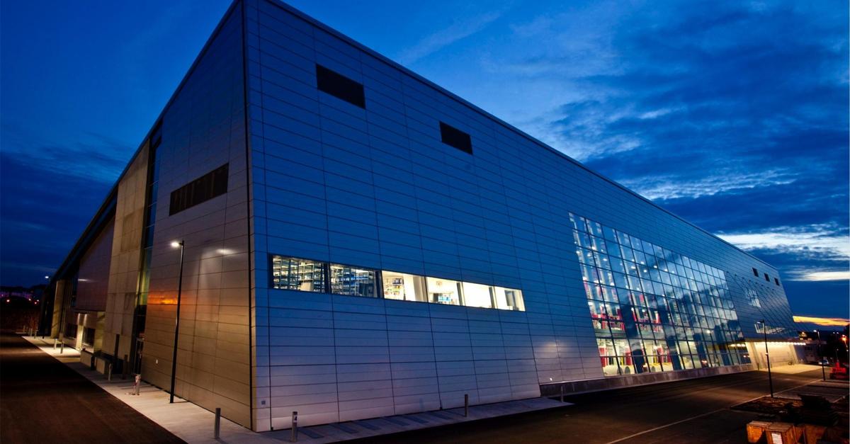 Im Druckhaus der VRM geht die Arbeit nachts richtig los