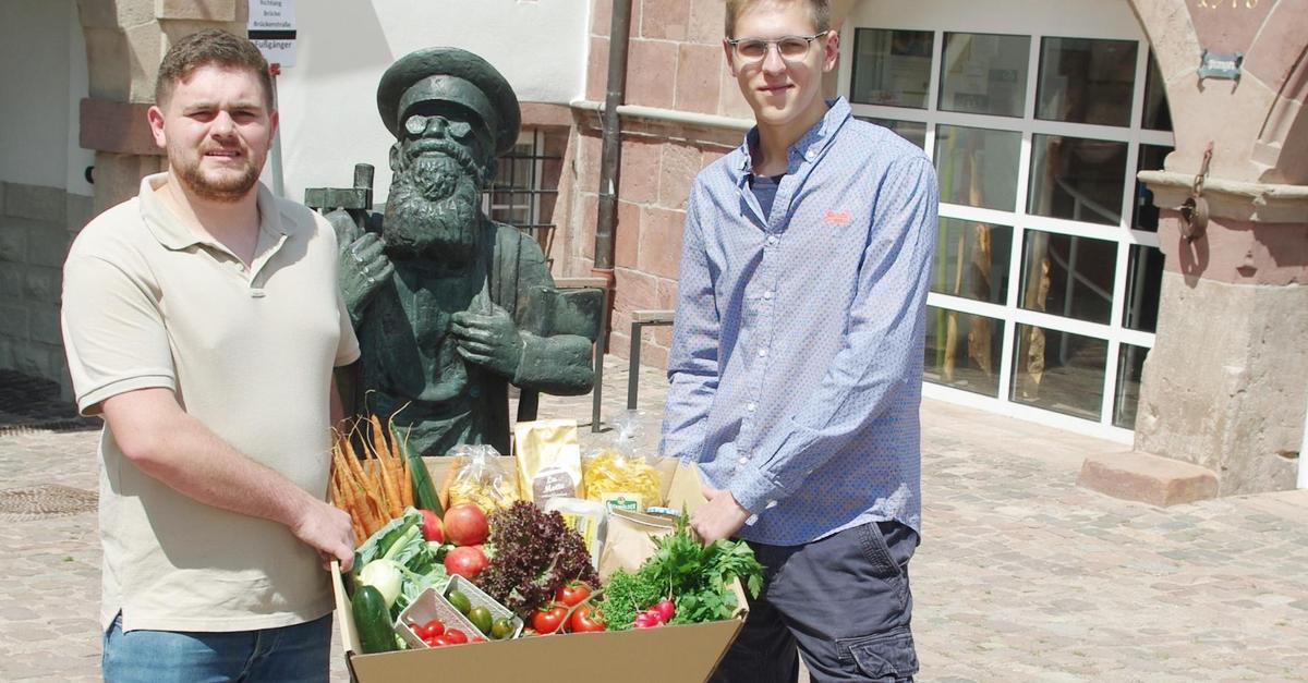 „Odenwald-Box“ mit frischen Lebensmitteln