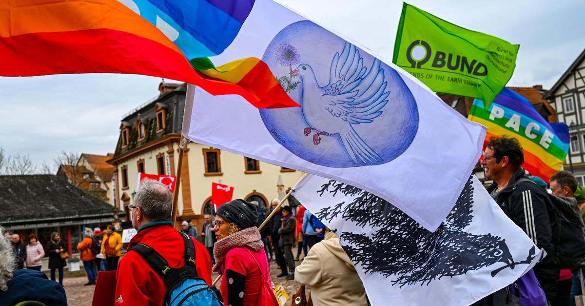 Odenwälder Ostermarsch im Zeichen des Krieges