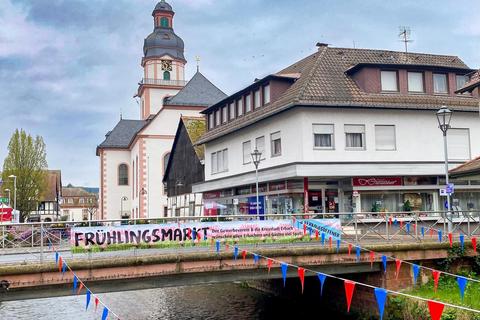 Es ist wieder Frühlingsmarkt in Erbach