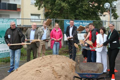 Spatenstich für neuen Montmelianer Platz