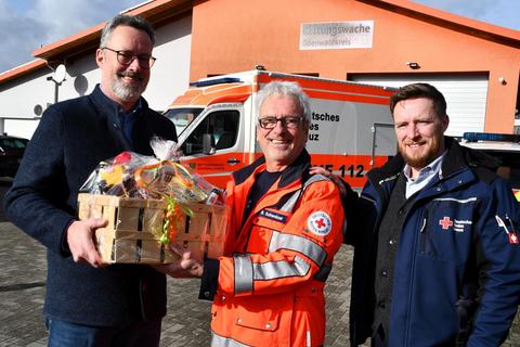 DRK-Rettungsassistent Berthold Schweizer geht in Rente