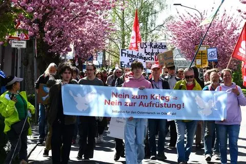 Ostermarsch im Odenwald