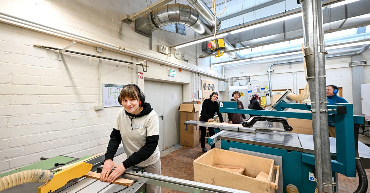 Doppeltes Netz für Abbrecher am Berufsschulzentrum