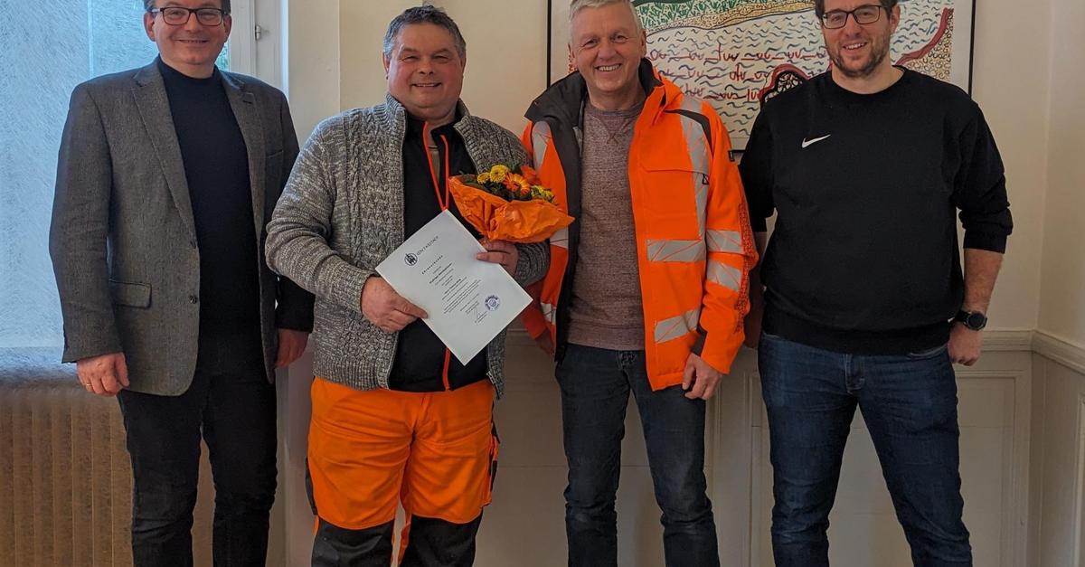 Besonderes Dienstjubiläum in Michelstadt