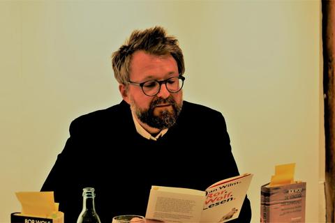 Jan Wilms gibt Literaturtipps in Michelstadt