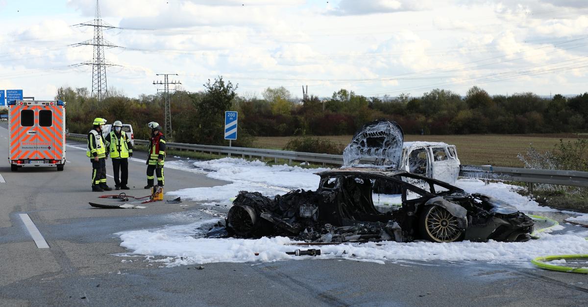 Spannende Unfall Auf Der A66 Heute Ebenbild