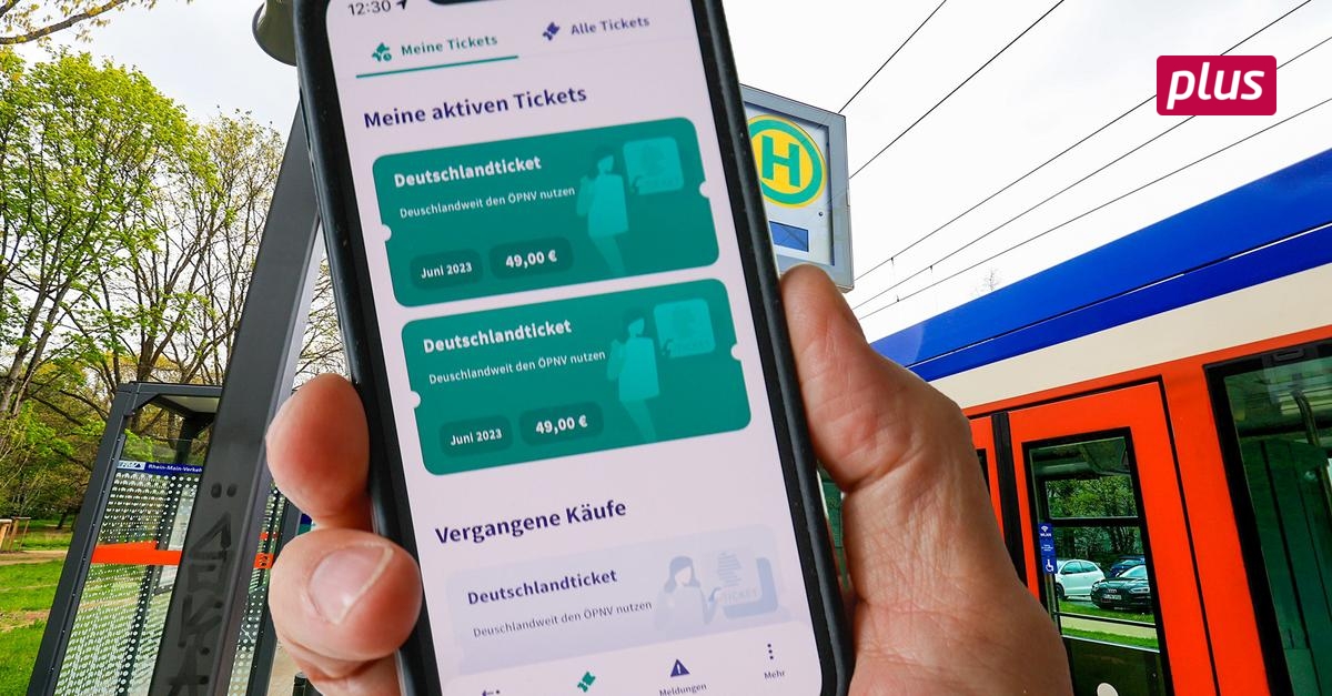 RMV-App gibt Rätsel auf: Plötzlich zwei Deutschlandtickets