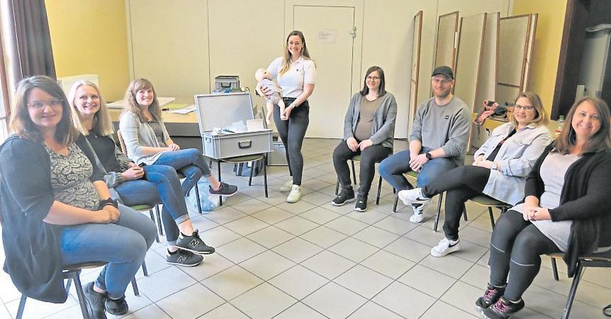 Erste Hilfe am Kind in Groß-Felda geschult
