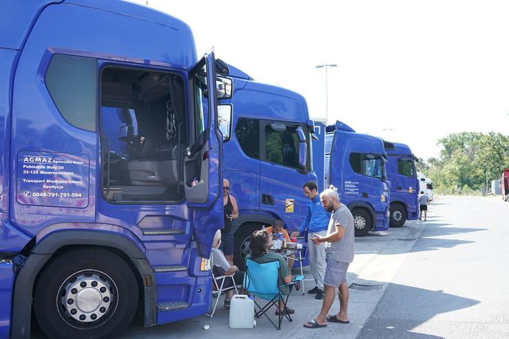 Erneuter Lkw-Streik an der A5: Das steckt diesmal dahinter