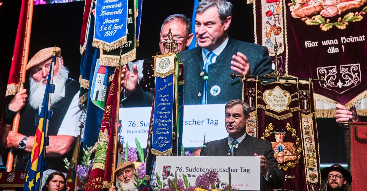Söder: Sudetendeutscher Tag in Brünn ein historisches Signal