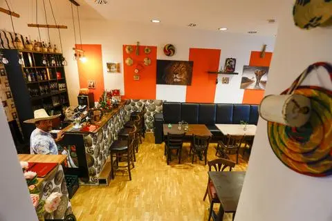 Ostafrikanische Küche beim Restaurant „Canaan“ in Darmstadt