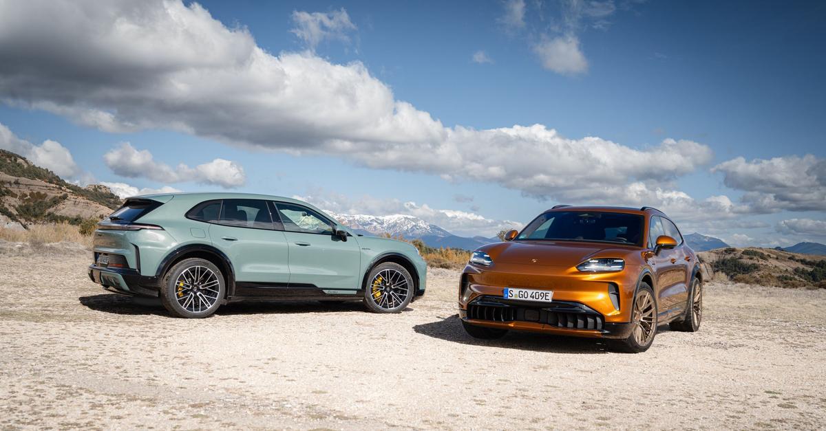 Elektrischer Porsche Cayenne startet in drei Varianten