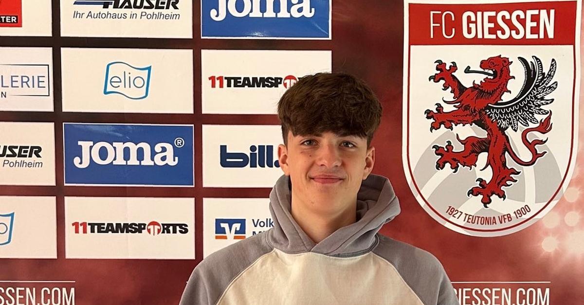 FC Gießen nimmt Talent aus eigenem Nachwuchs unter Vertrag