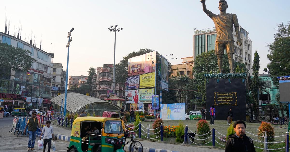 Sicherheitsgründe: Messi-Statue in Indien vor Demontage