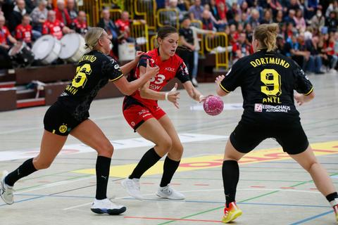 Im Angriff klemmt‘s doch sehr bei der HSG Bensheim/Auerbach