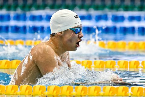 Gold über 400 Meter Lagen für Talent des Schwimm-Clubs Wiesbaden in Berlin.