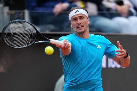 Zverev enttäuscht in Rom: Aus im Achtelfinale