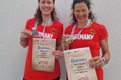 Nicole Best Weltmeisterin, Silber für Jörs und Klink