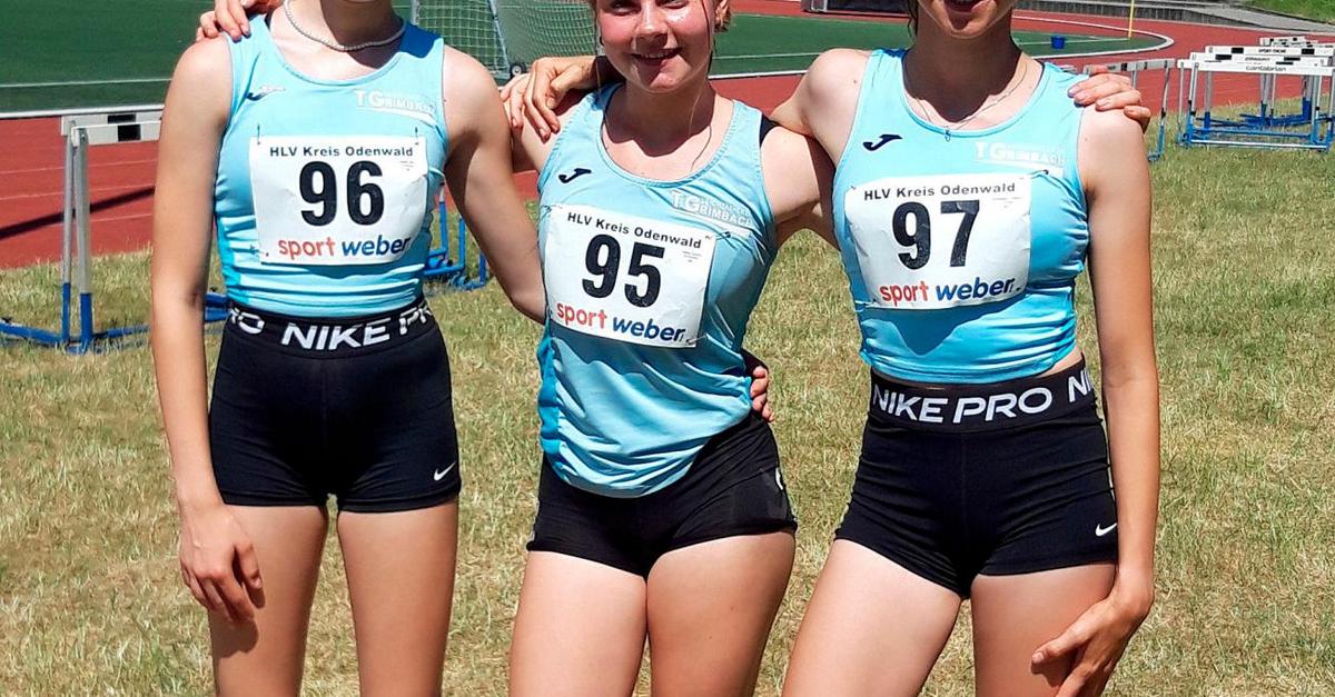 TG Rimbach mit Bestleistungen