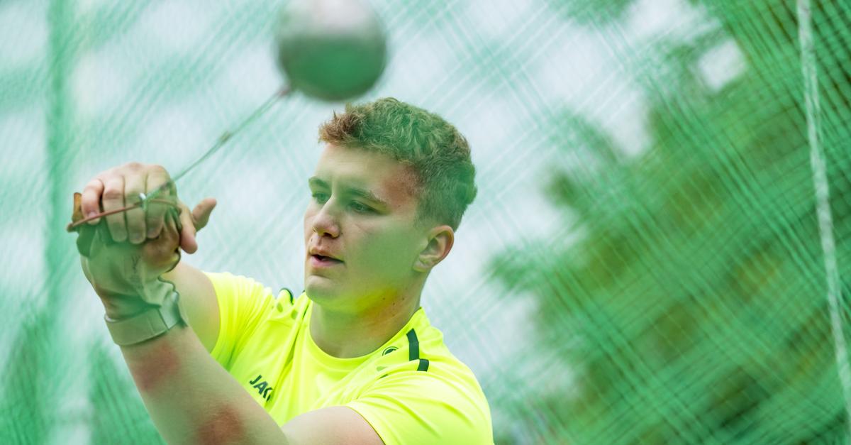 Odenwälder Hammerwerfer als Deutscher Meister zur U18-EM